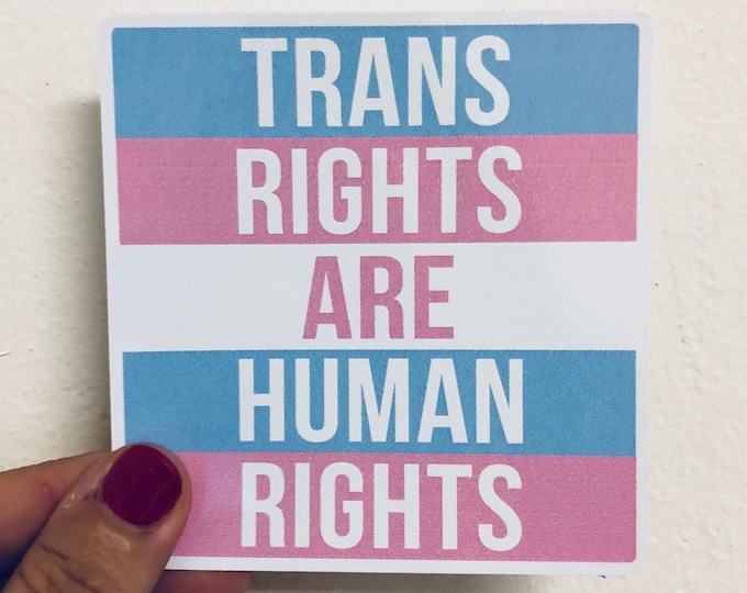 Trans Rights Are Human Rights LGBT Rights Equal Rights - Etsy