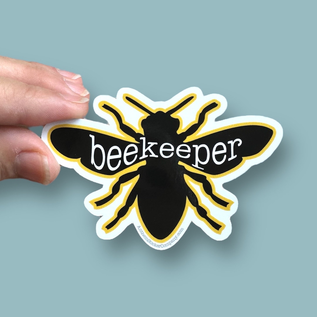 Beekeeper Bee Bumper Sticker or Laptop Decal | Any Smooth Surface - Etsy