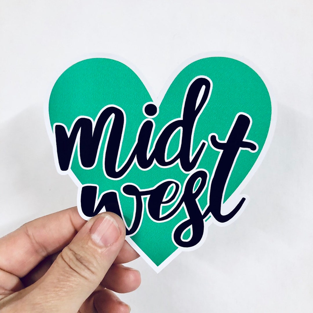 Midwest Vinyl Sticker - Etsy
