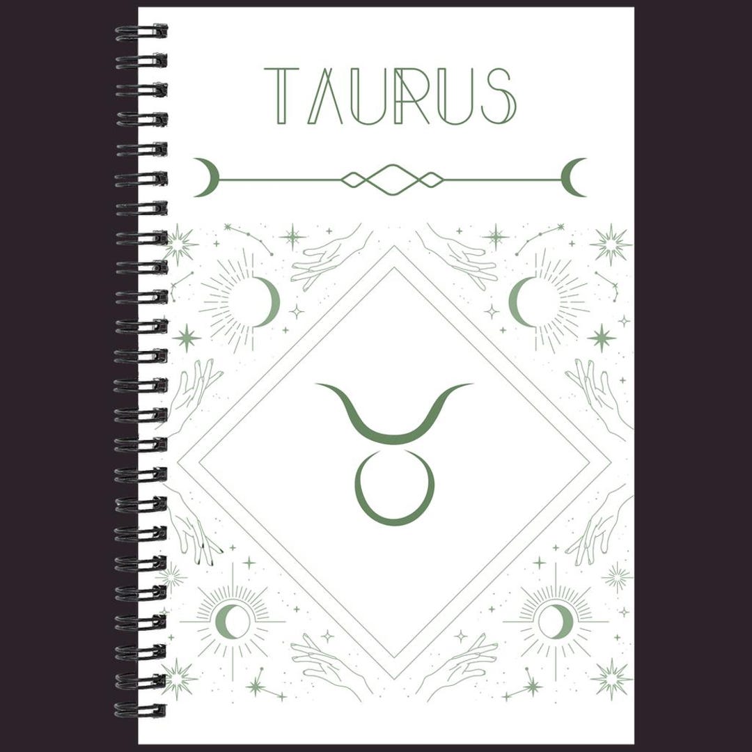 Notebooks | Astrology | Zodiac | Taurus | Multiple Color Options - Etsy