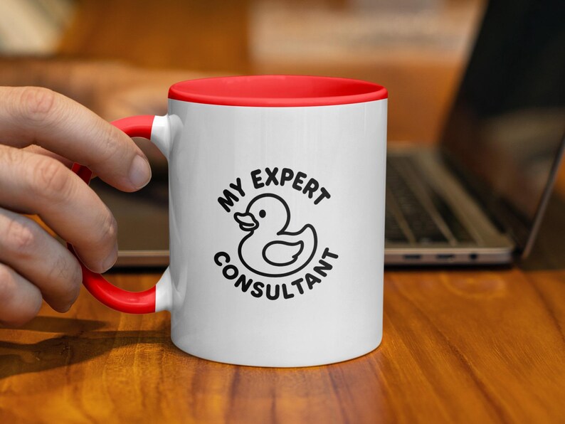 Funny Rubber Duck Debugging Mug - Software Developer Gift - Etsy
