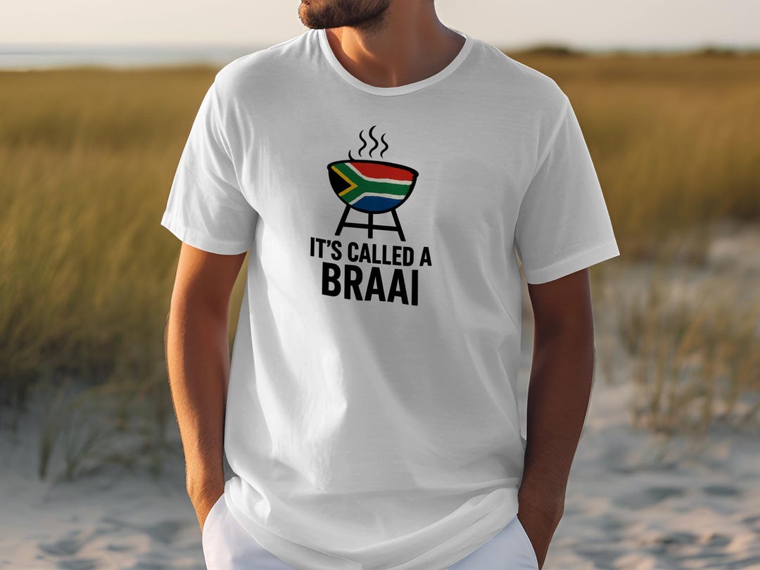 South African Braai T-shirt: South Africa Gift - Etsy