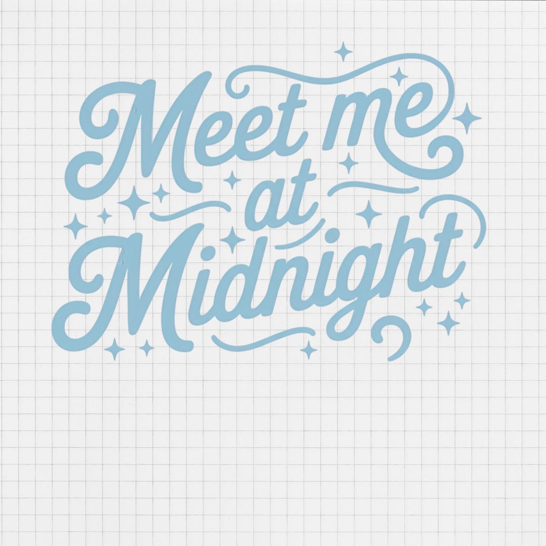 Meet Me at Midnight PNG | New Years Eve Clipart (digital Download) - Etsy