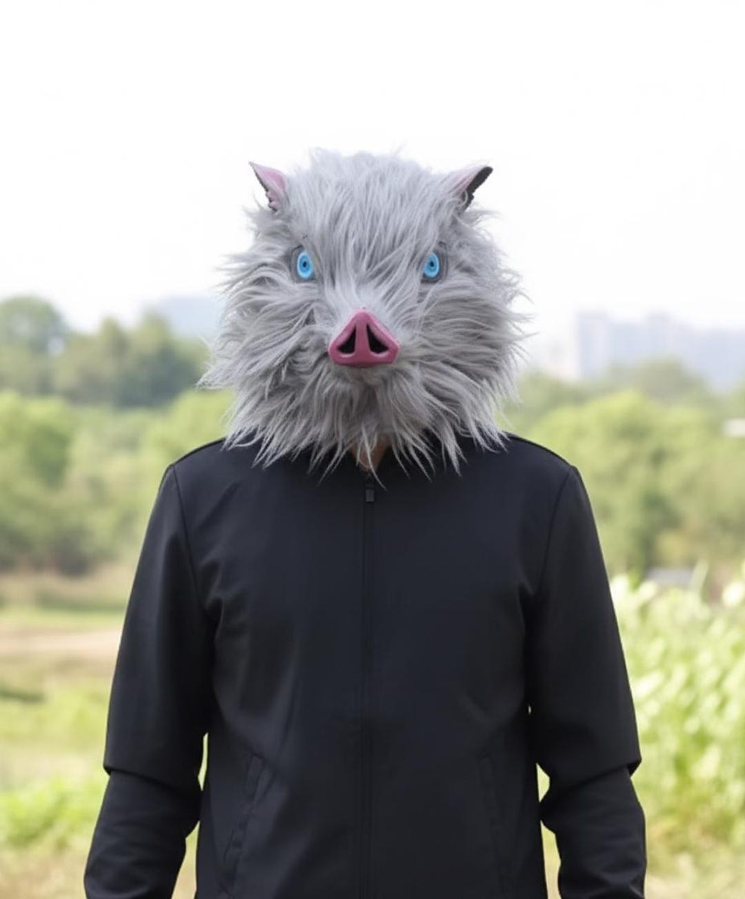 Inosuke Boar Demon Slayer Mask | Beast Head Cosplay Helmet | Anime ...