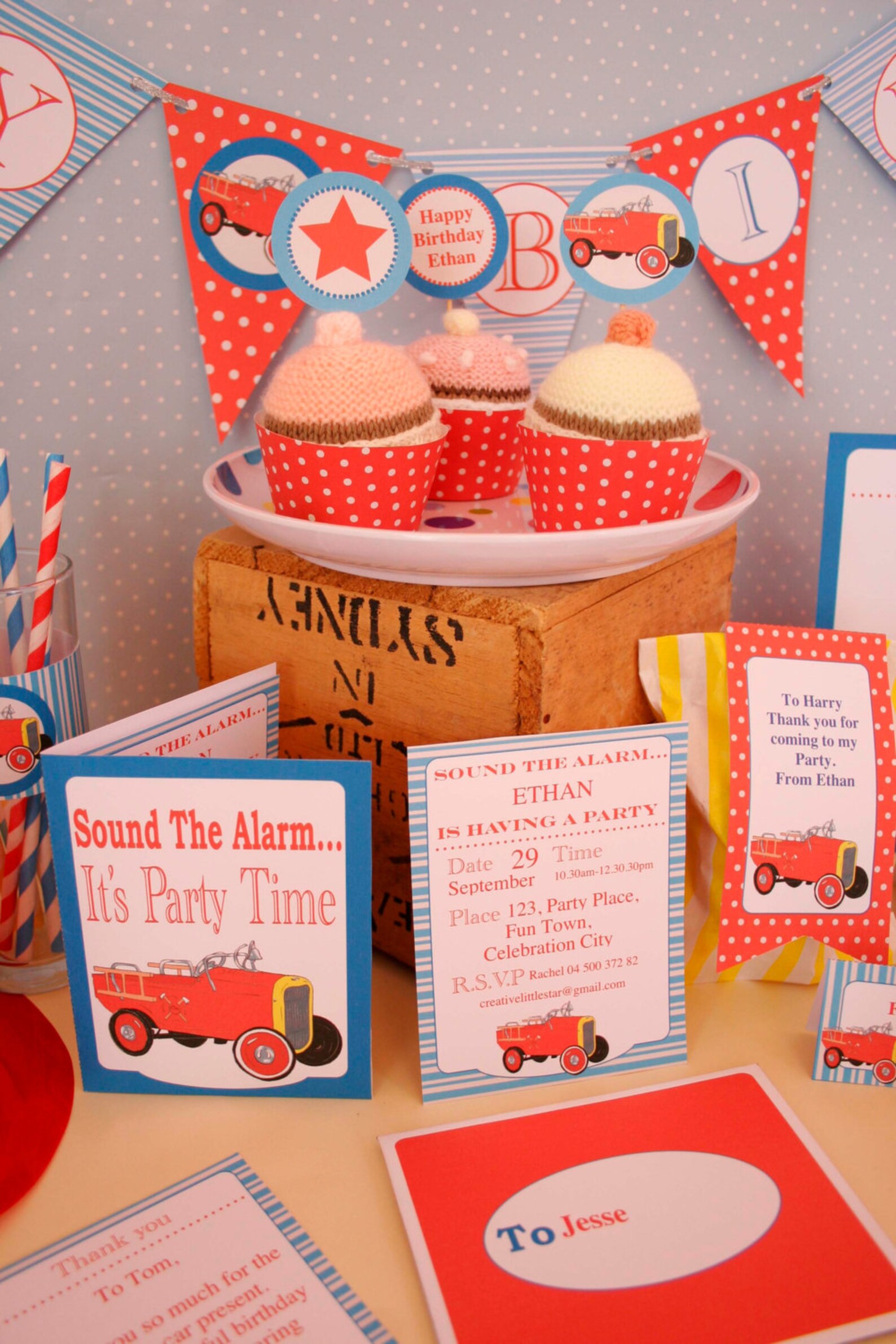 Fire Truck Birthday Party Printable Kit INSTANT DOWNLOAD Etsy fire-truck-birthday-party-printable-kit-instant-download-etsy