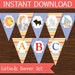 Wizard of Oz Banner DIY Printable Kit INSTANT DOWNLOAD - Etsy