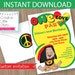Rasta One Love Invitation Editable Instant Download 5x7 Invite and ...