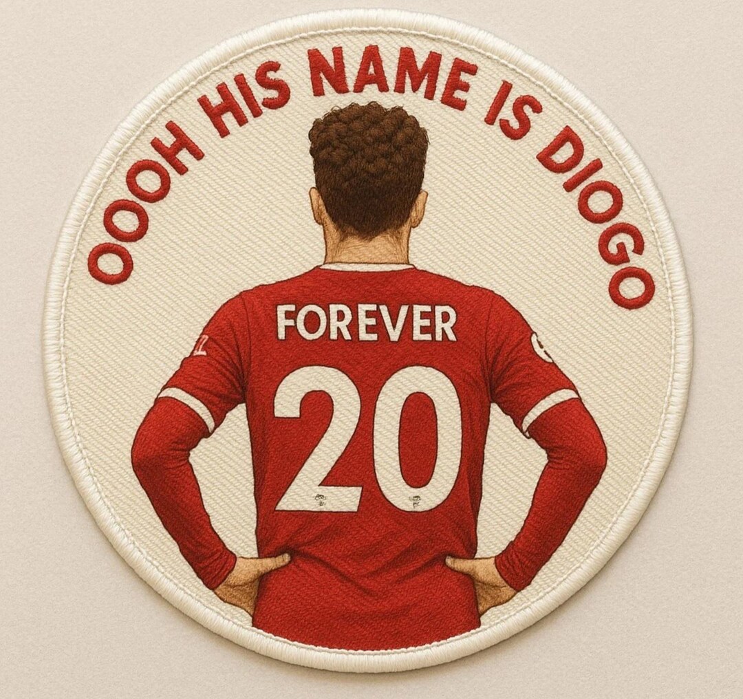 Diogo Jota Memorial Iron on Transfer Badge - Etsy UK