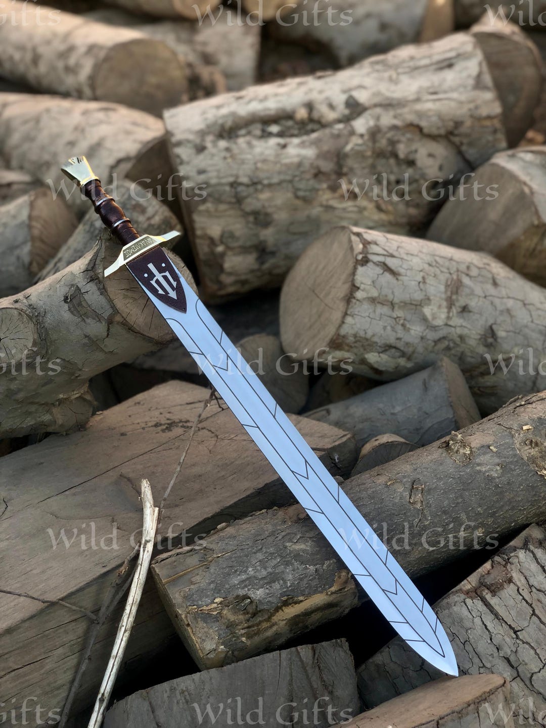 Percy Jackson Riptide Sword Replica – Handmade Anaklusmos Collectible ...