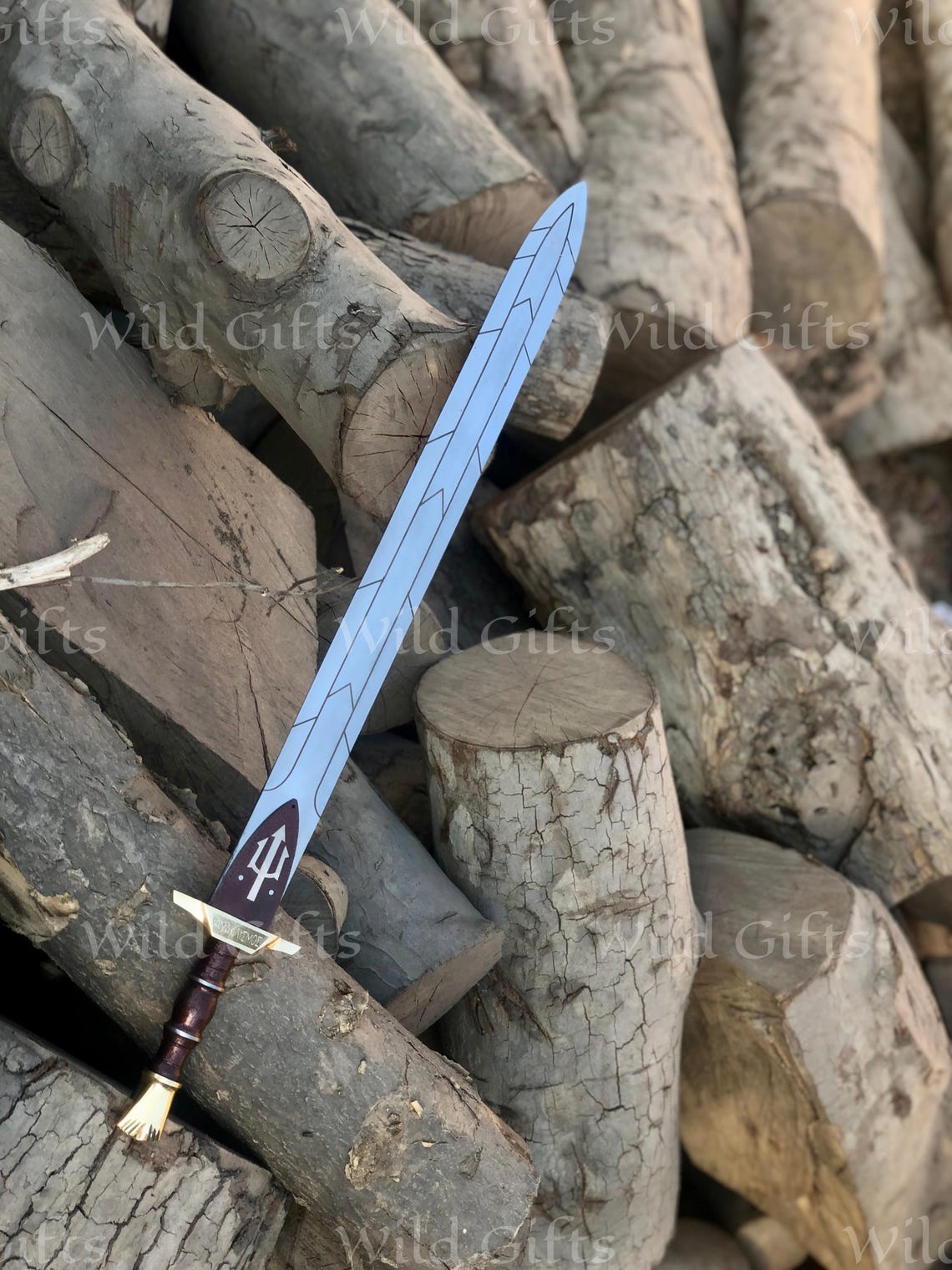 Percy Jackson Riptide Sword Replica – Handmade Anaklusmos Collectible ...