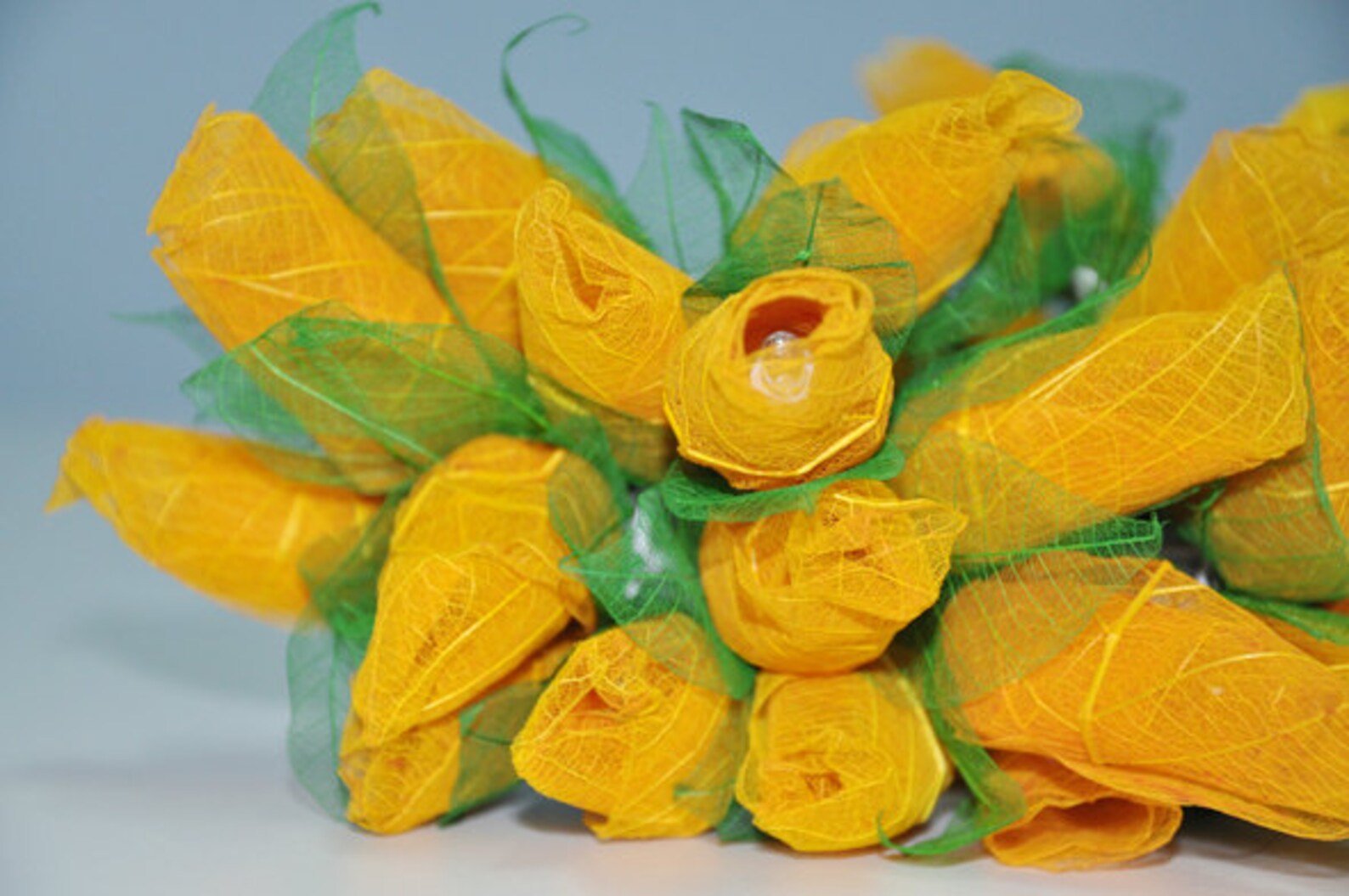 Orange Rose String Lights for Patioweddingparty and - Etsy