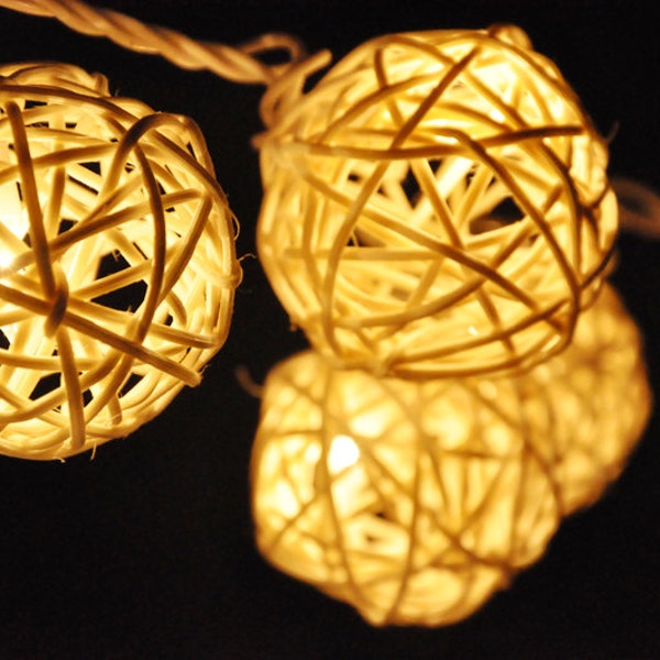 Rattan Ball - Etsy