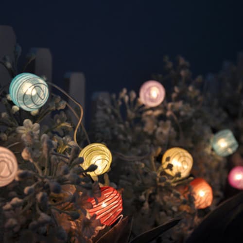 Colourful Spring Shape String Lights for Patioweddingparty - Etsy Singapore