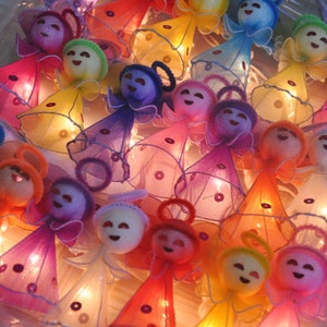 Colorful Cute Angle Doll Series String Lights for Party and Decoration ...