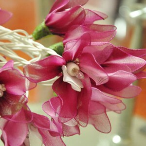 Handmade Pink Flower String Lights for Patio,wedding,party and ...