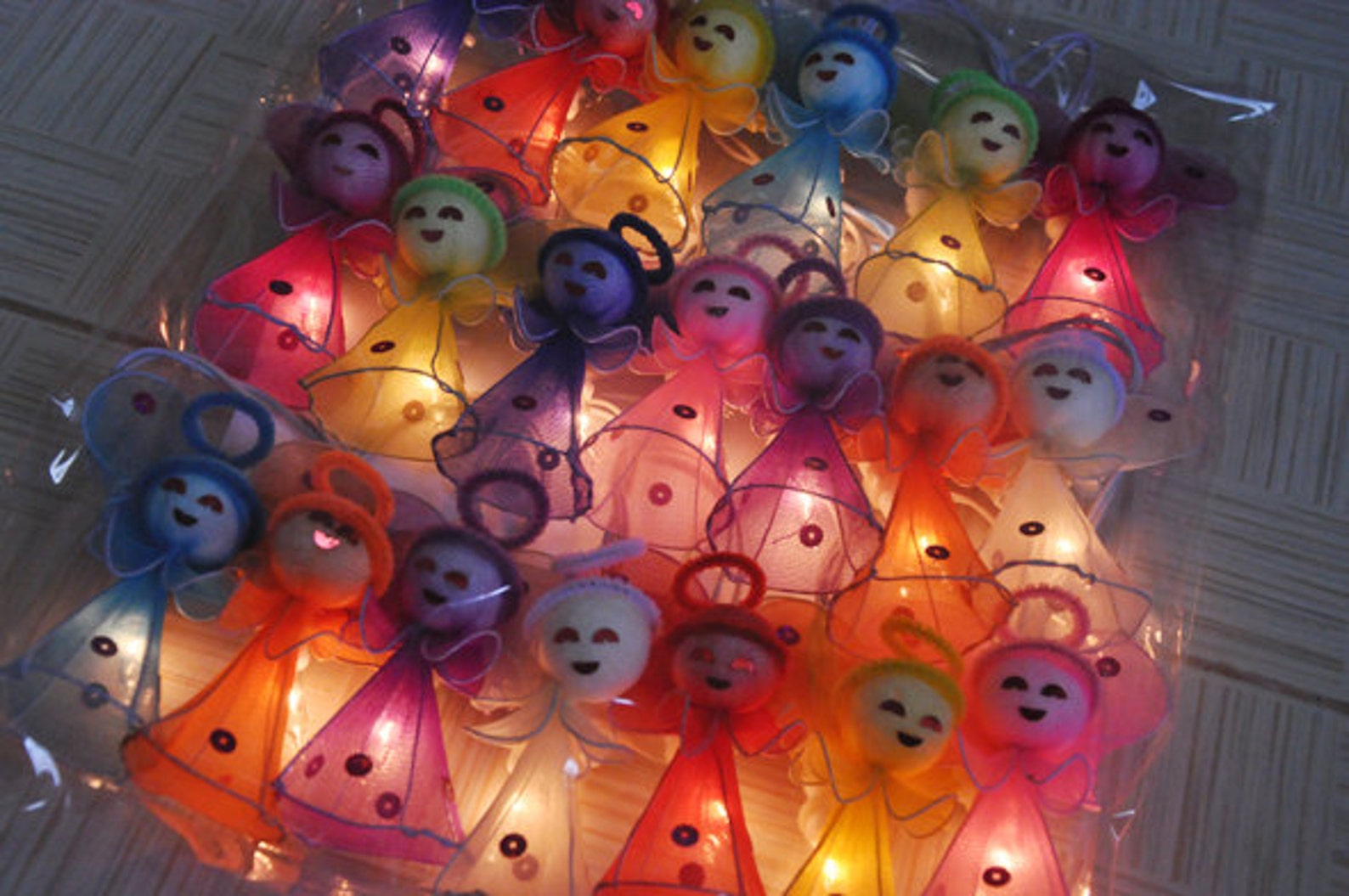 Colorful Cute Angle Doll Series String Lights for Party and - Etsy