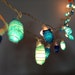 Handmade Ocean Blue Cocoon String Lights for Patio,wedding,party and ...