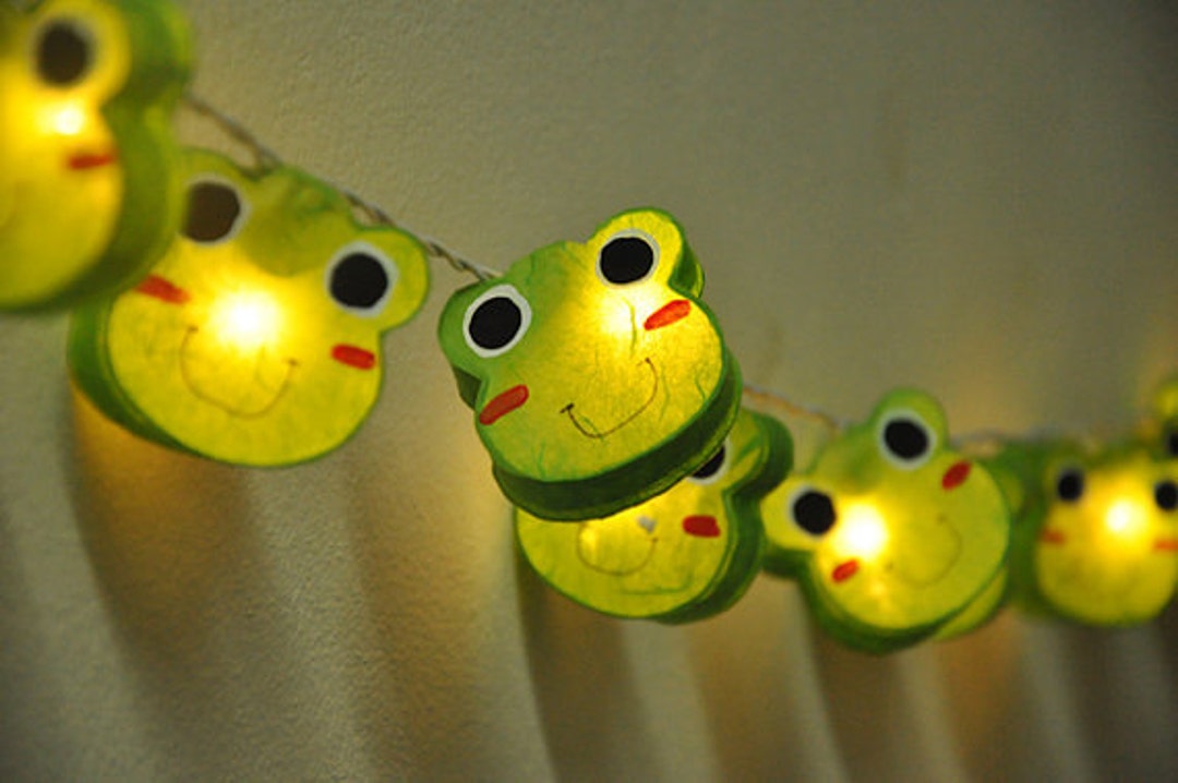 Cutie Frog Mulberry Paper Lanterns for Kid Party Decoration - Etsy