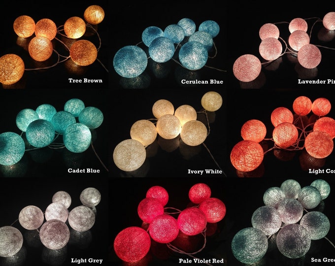 Handmade String Fairy Lights of Arts & Culture by ginew on Etsy