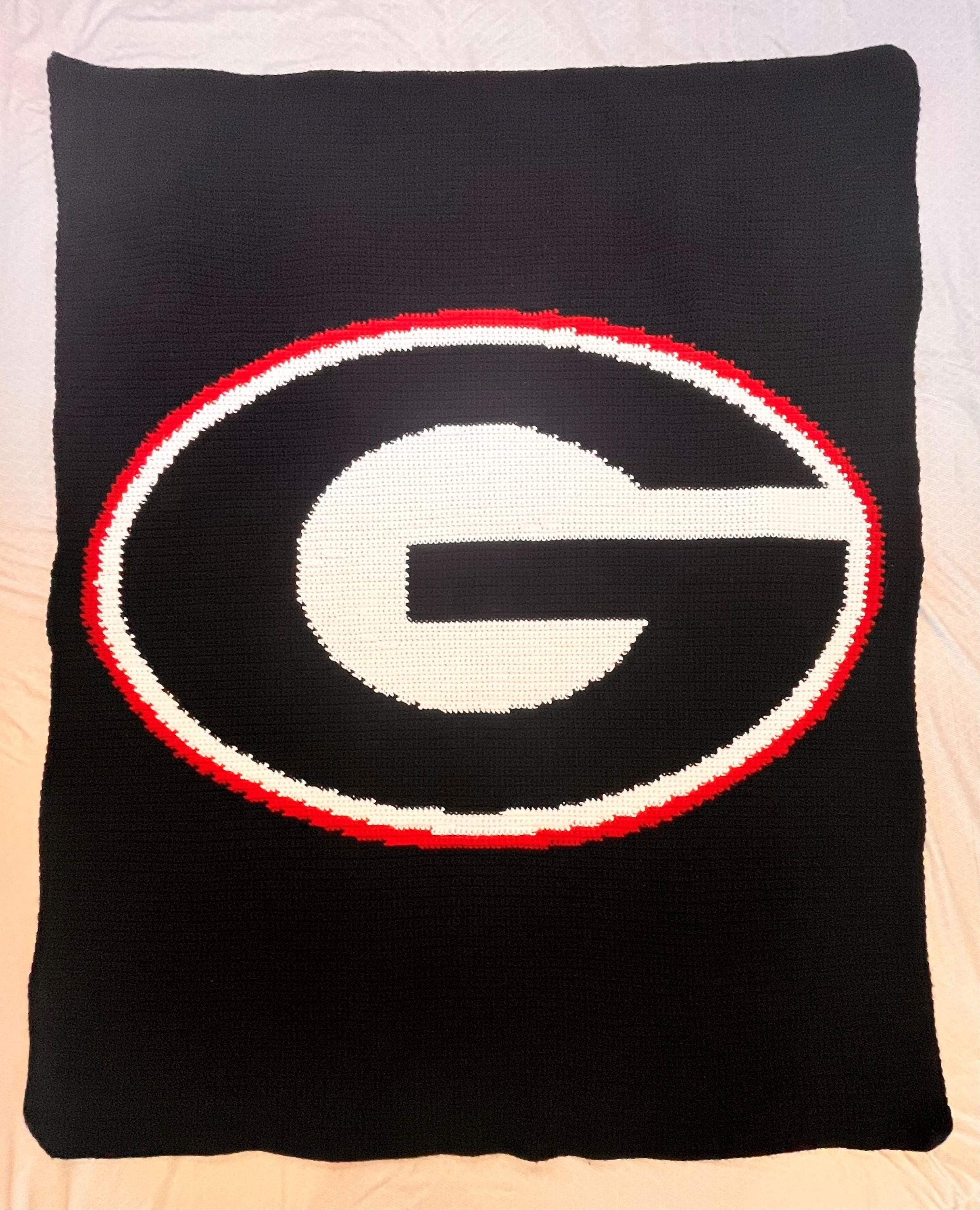 University of Georgia Throw - Etsy