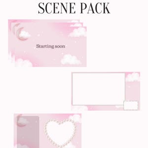 Pastel Twitch Stream Scenes – Just Chatting, Starting Soon, Be Right ...