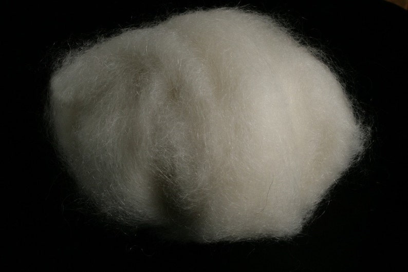 Pure Pygora Rovings White - Etsy