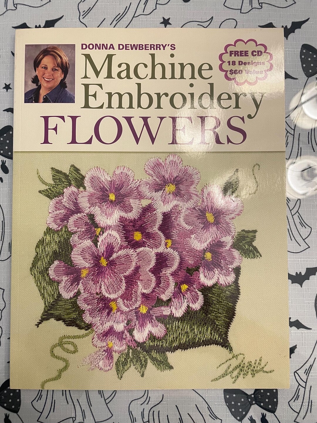 Donna Dewberry’s Machine Embroidery Flowers - Etsy