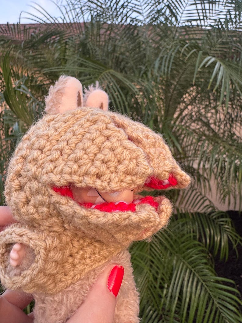 Floral Monster Labubu Outfit - Etsy