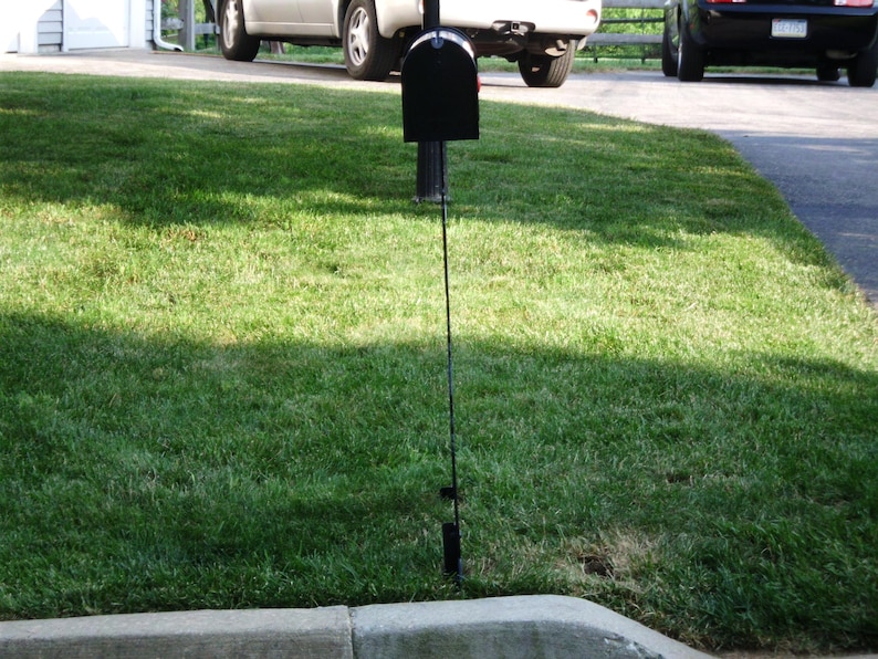 Dog Silhouette Mailbox Post - Etsy
