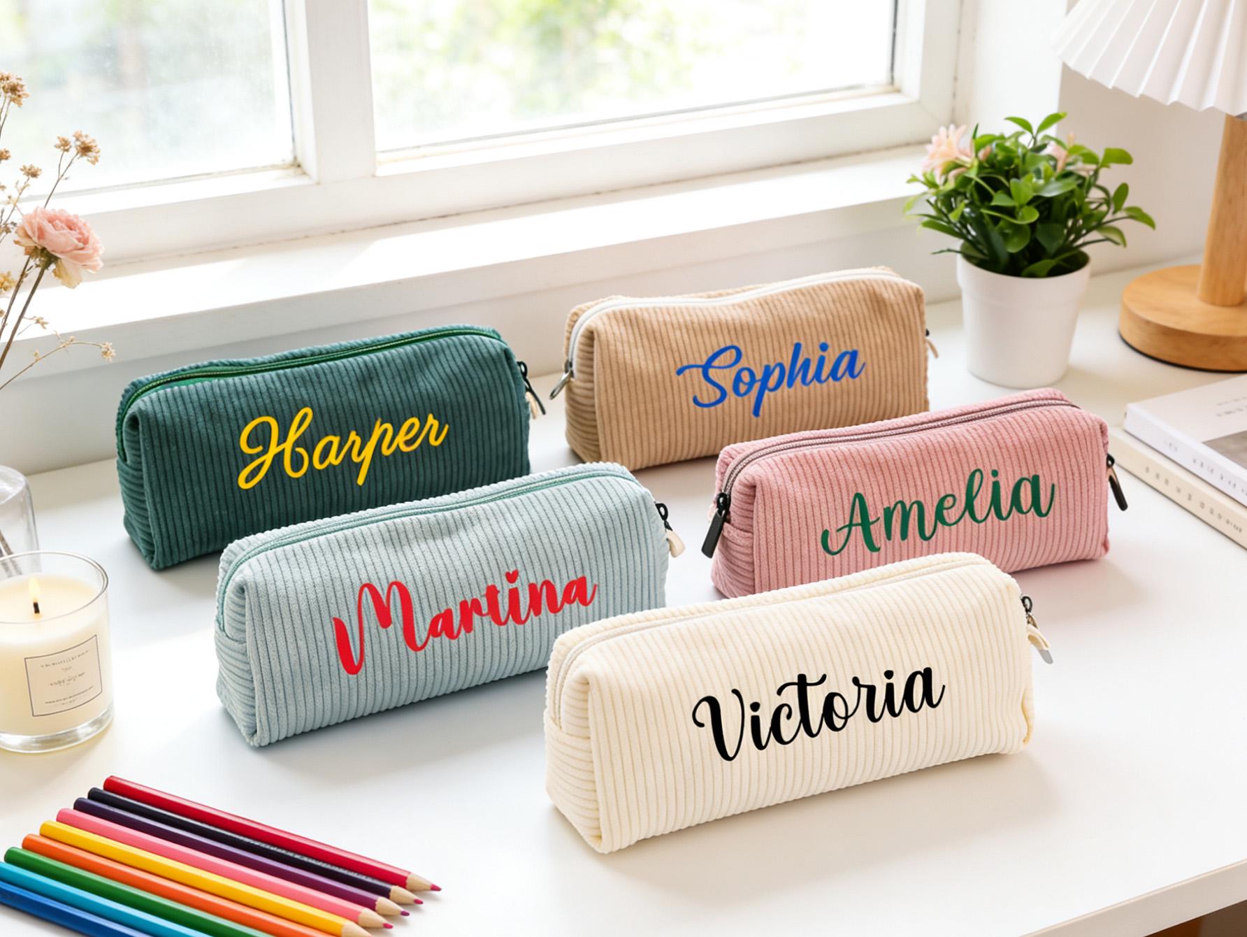 Personalized Pencil Case With Custom Name Pouch for Back to School ...