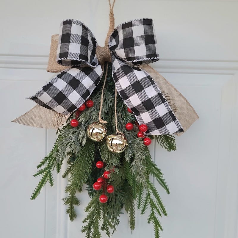 Christmas Window Swag - Etsy