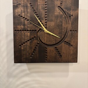 Custom Wood Clock - Etsy