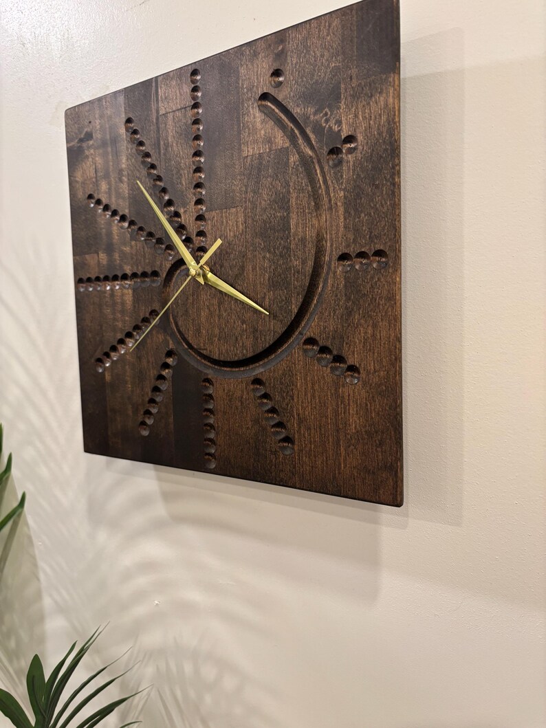 Custom Wood Clock - Etsy
