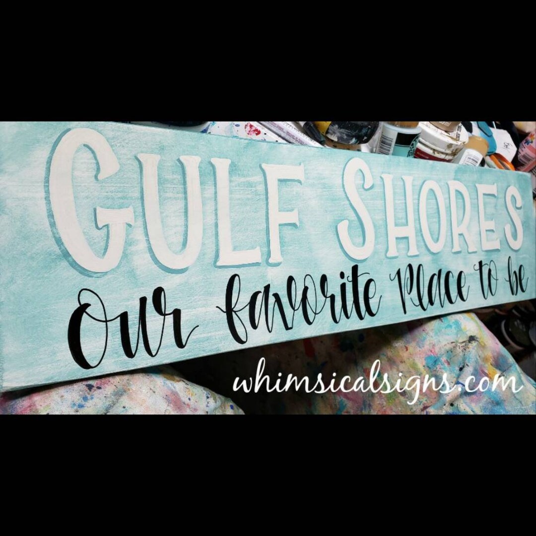 Gulf Shores Decor, Outdoor Bar Decor, Tropical Decor, Beach Art ...