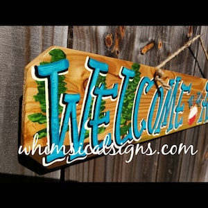 River Sign, Welcome to the River, River Decor, Dock Decor, River Life ...