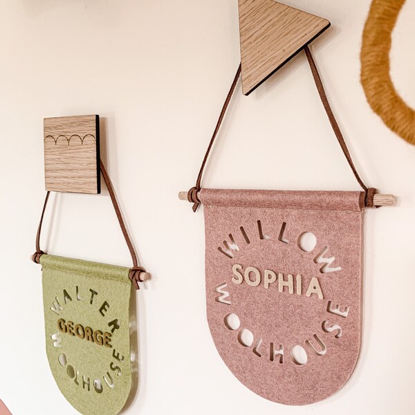 Felt Name Sign - Etsy UK