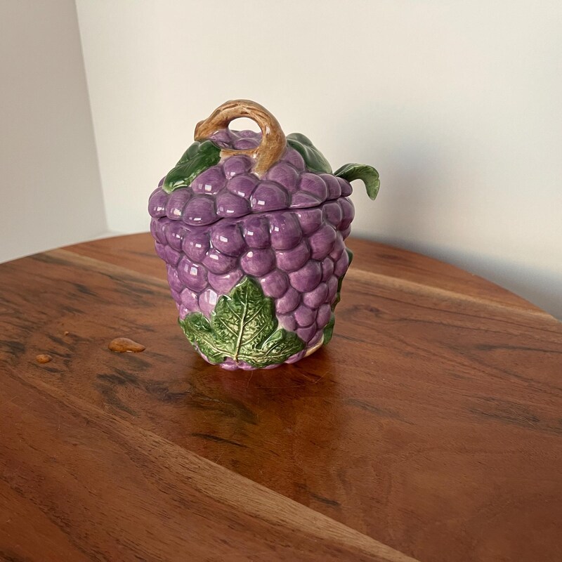 Fruit Cookie Jars Grapes - Etsy