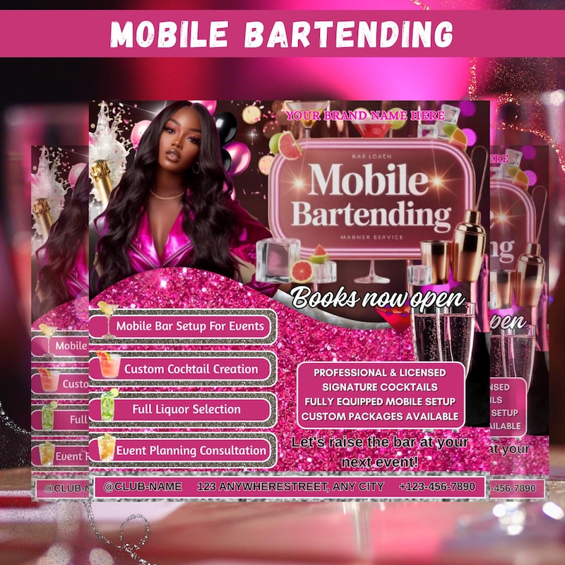 Luxury Restaurant Flyer - Etsy