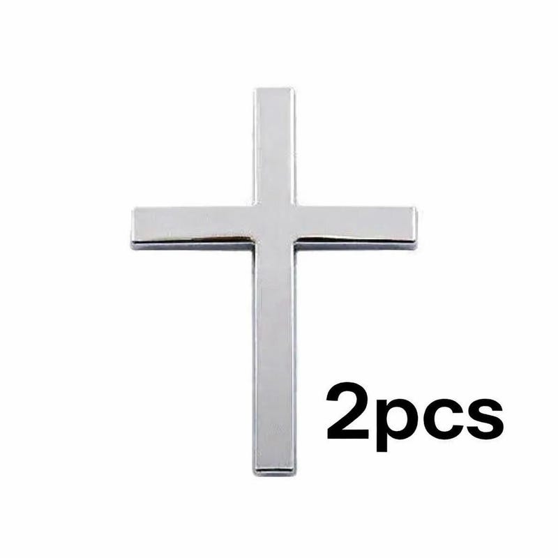 Chrome Crosses - Etsy