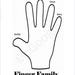 Bilingual Finger Family Cut & Paste | English and Spanish | Pre-k ...