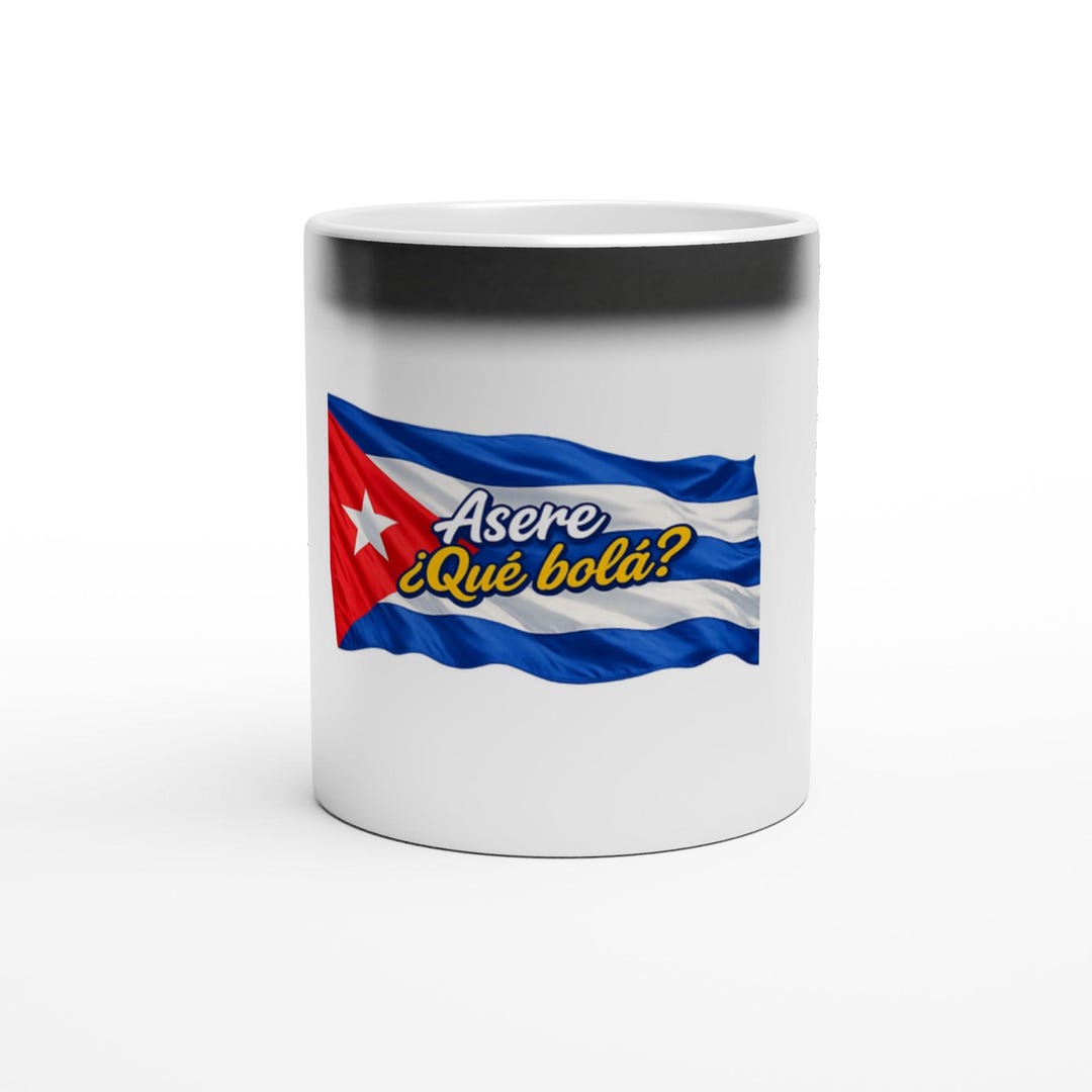 Asere ¿qué Bolá? Cuban Slang Mug| Cuban Flag Mug | Cuban Pride Mug ...