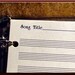 COMPOSER'S EDGE MUSIC Songbook & Journal A Beautifully - Etsy