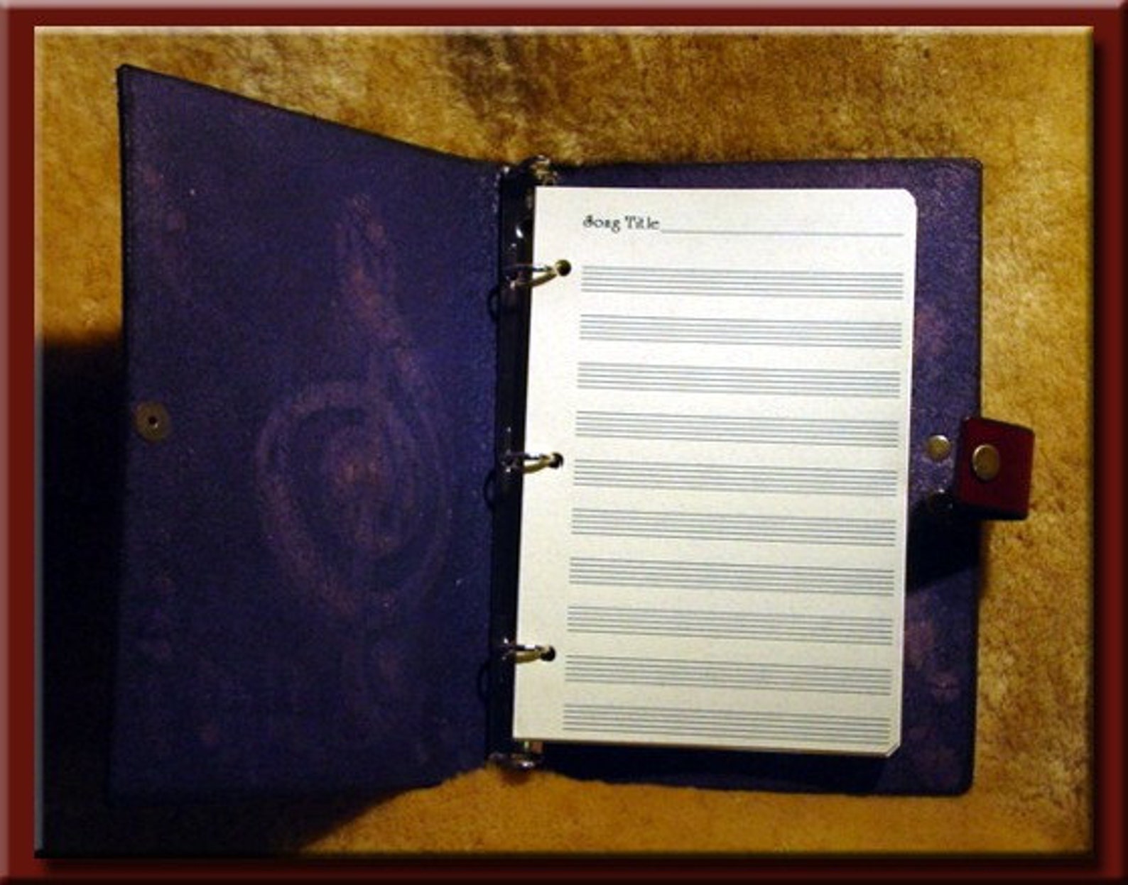 COMPOSER'S EDGE MUSIC Scoring Journal Design A - Etsy