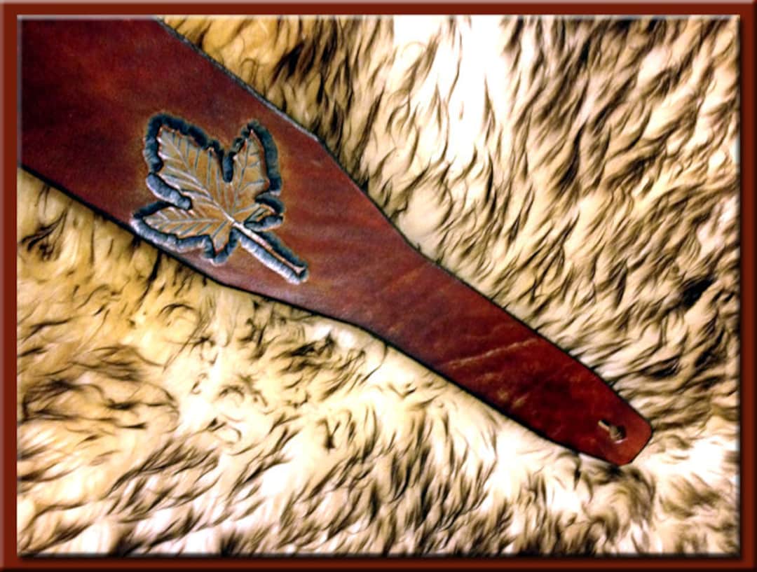 MAPLE LEAF Design • A Beautifully Hand Sculpted, Completely Hand ...