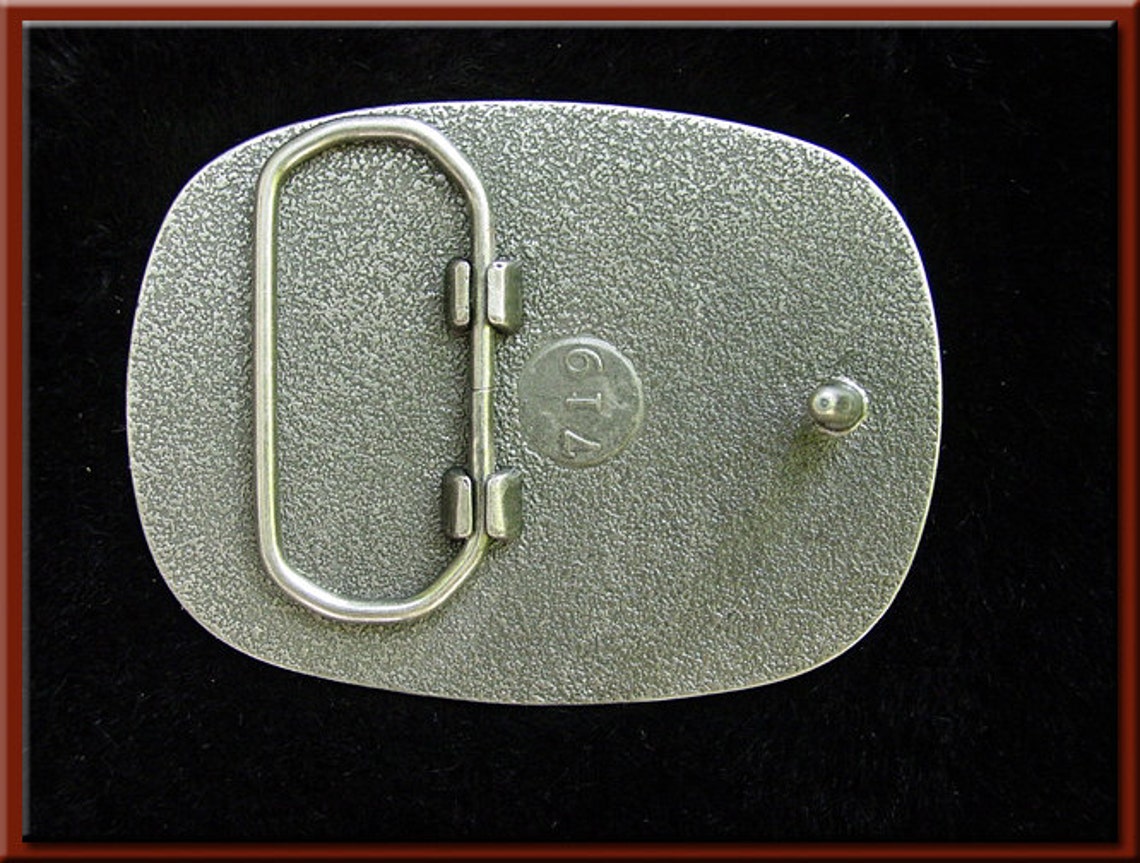EGYPTIAN ANKH Design, Handcrafted, Hand Tooled Leather Belt Buckle ...