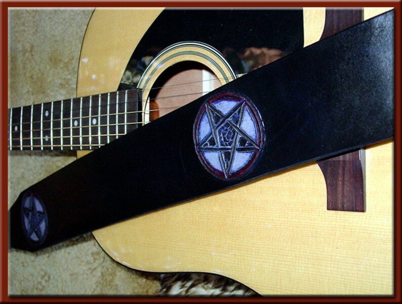 PENTACLE/PENTAGRAM Design A Beautifully Hand Tooled Hand | Etsy