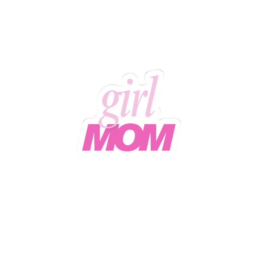 Girl Mom Sticker: Glossy Vinyl Decal - Etsy