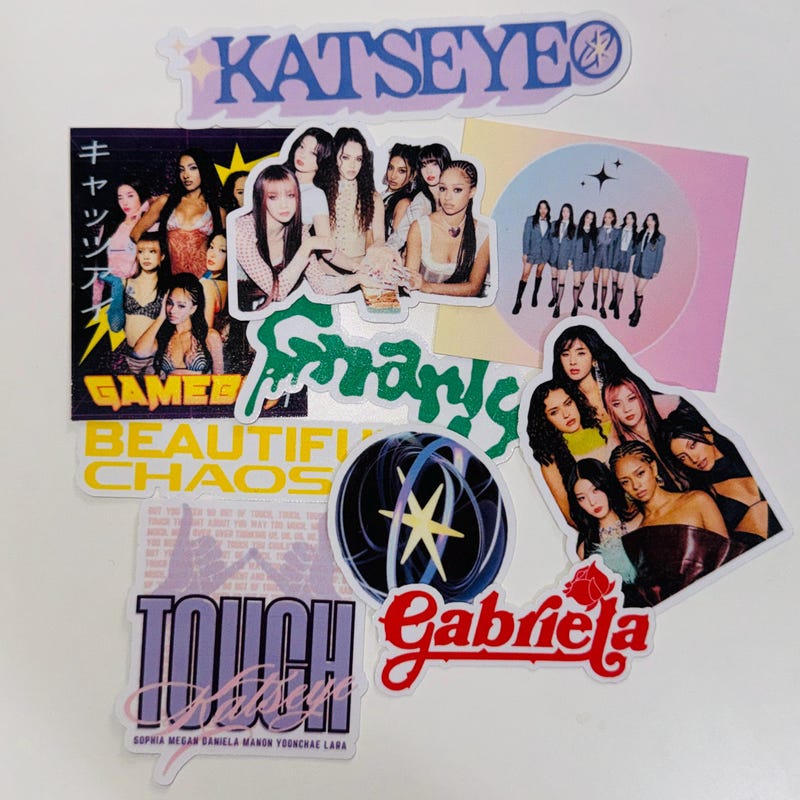 Cute Girl Stickers - Etsy