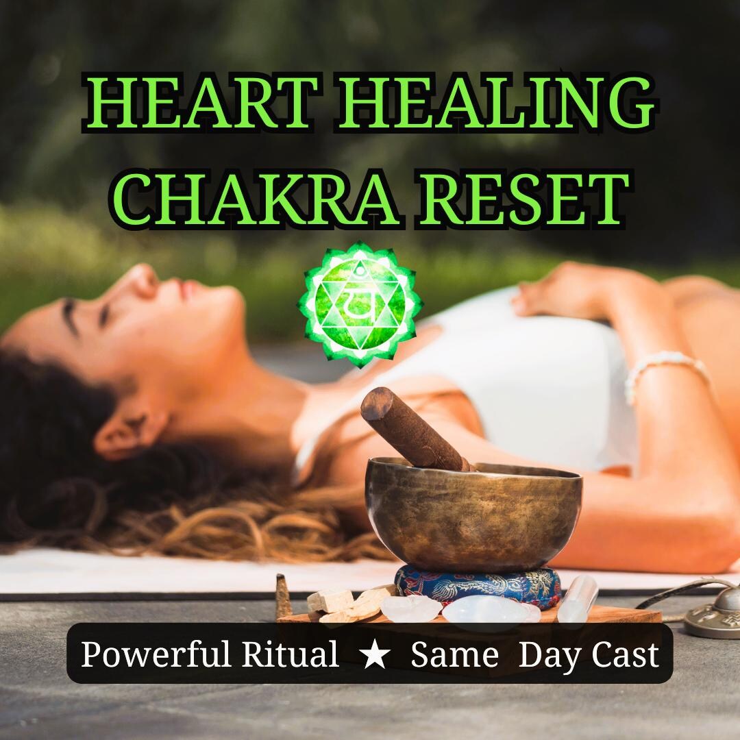 Heart Chakra Healing Spell: Emotional Balance & Self-love Ritual - Etsy
