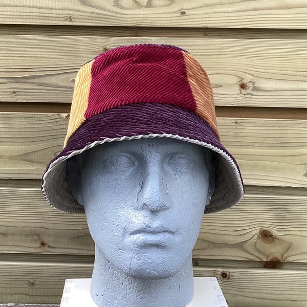 Patchwork Bucket Hat - Etsy